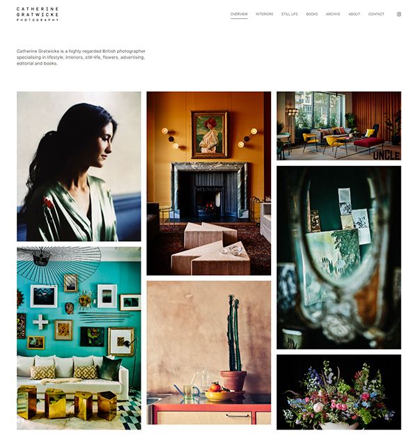 Creative Portfolio Website Examples from Photographers, Artists ...