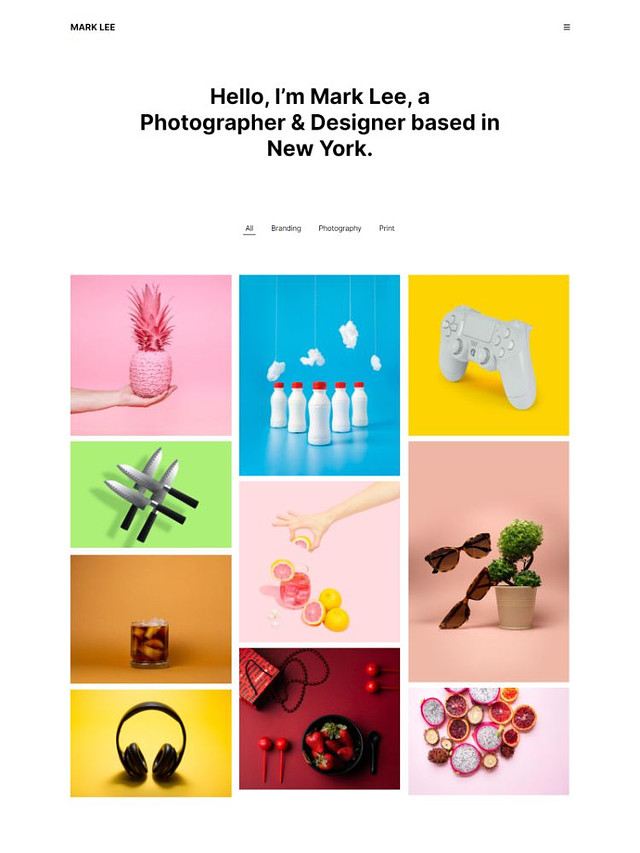 Design Portfolio Templates - Best Website Templates for Designers