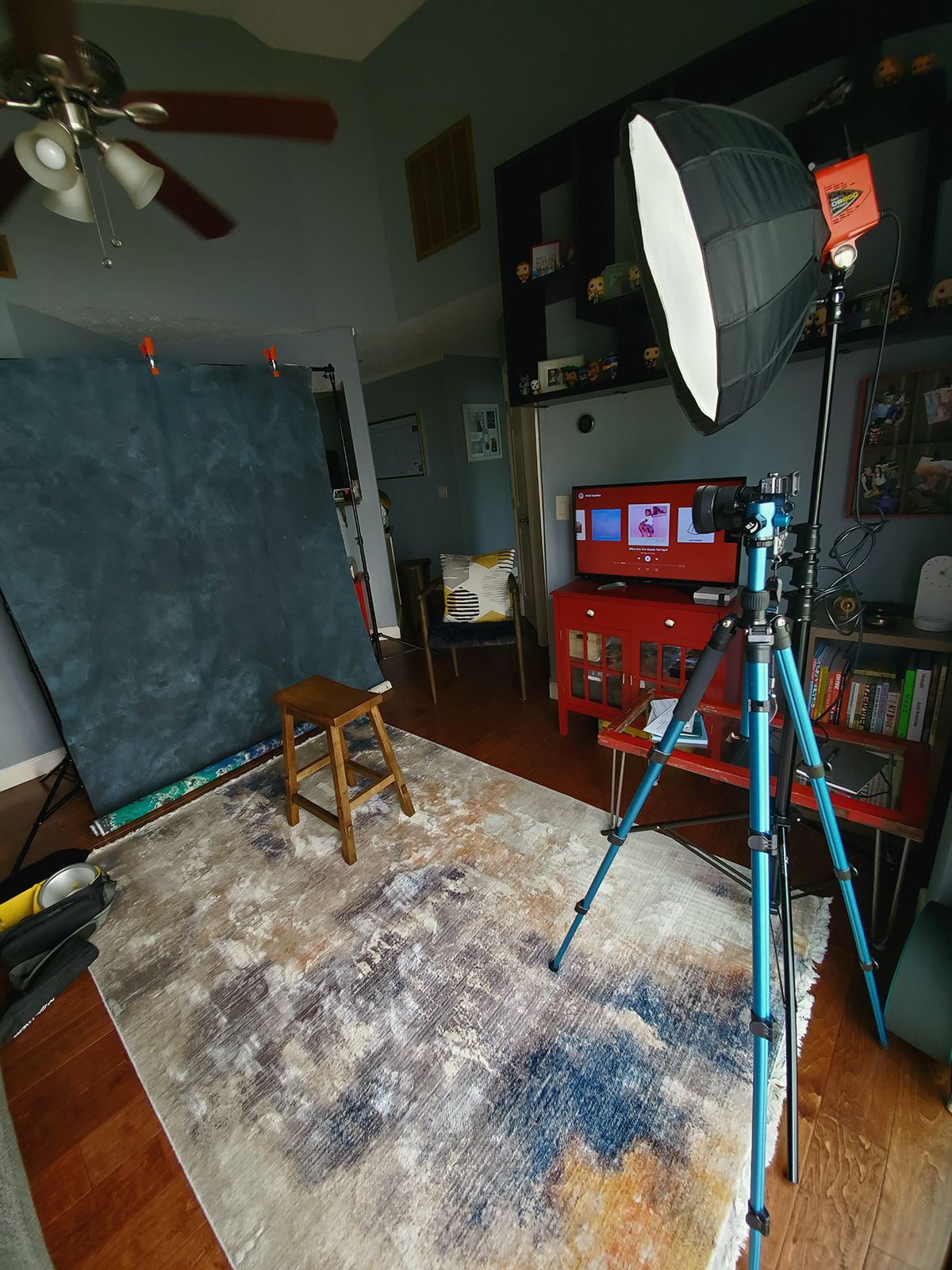 How To: Create a Hand Painted Backdrop