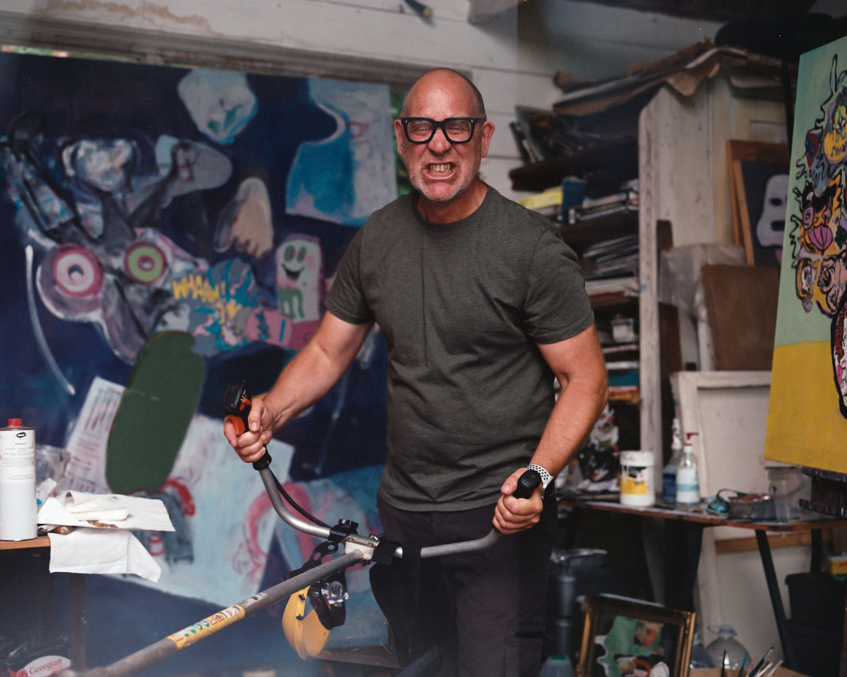 jimmee freeez a contemporary artist from Cornwall, UK.