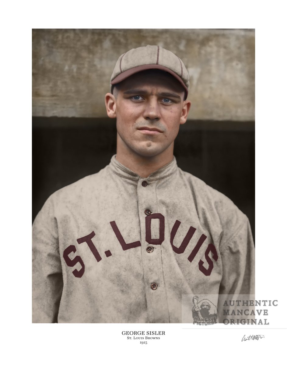 George Sisler - St. Louis Browns (1915)