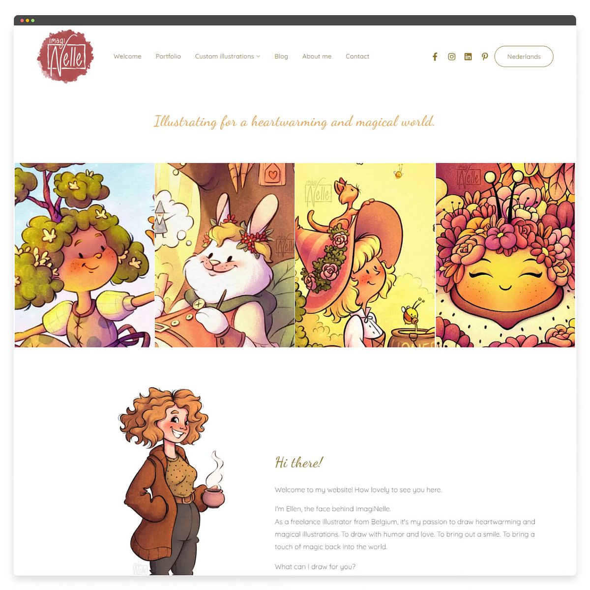 10+ Awesome Illustrator Portfolio Website Examples (2024)