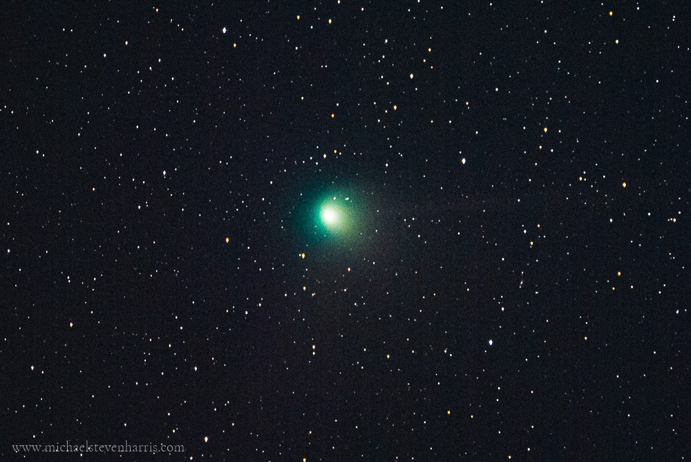 Green Comet above the Chattri - Brighton