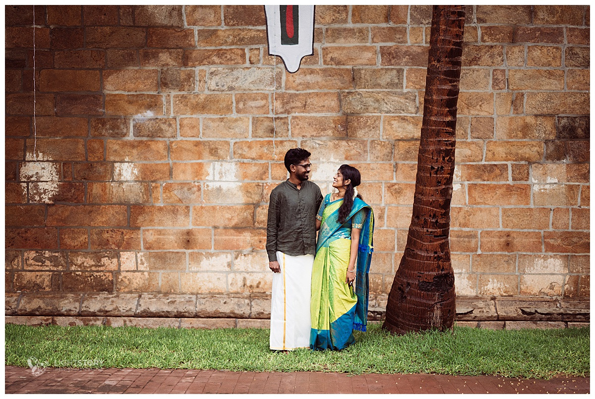 Trichy Srirangam Temple Couple Shoot Wedding Photography