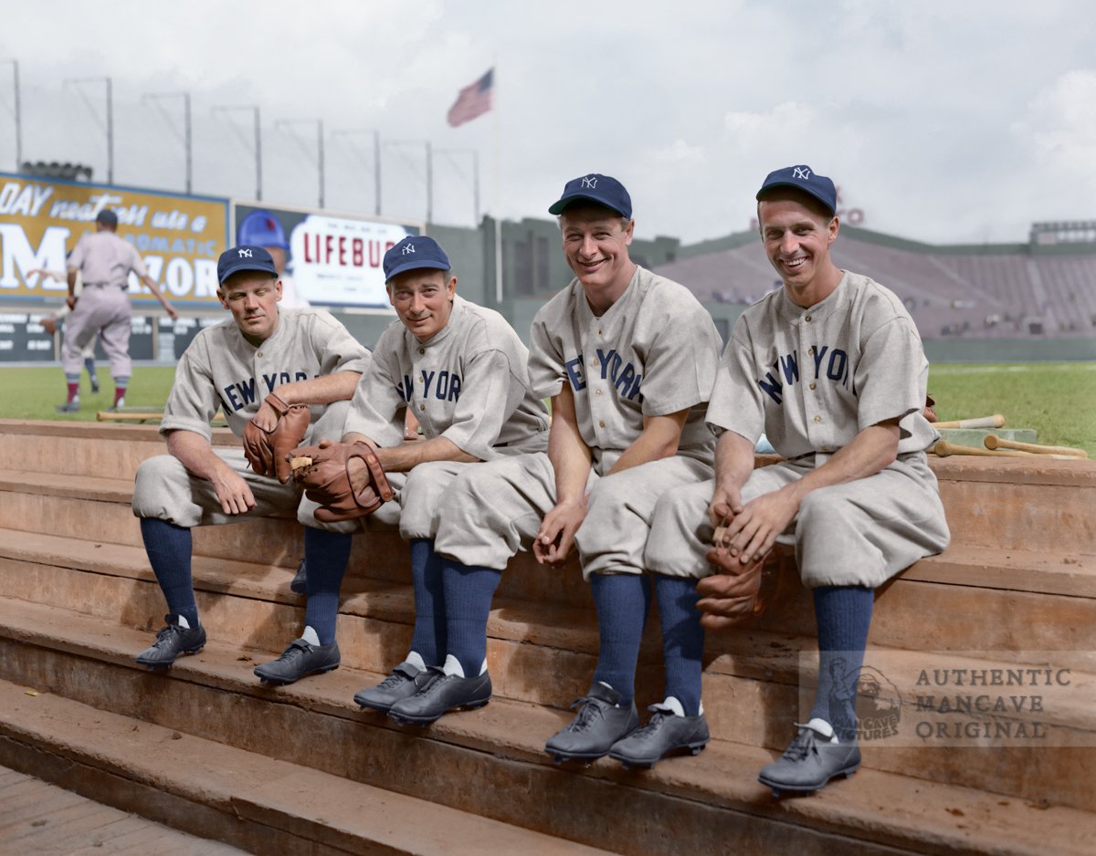 Visitors at Fenway Park - New York Yankees (1937)