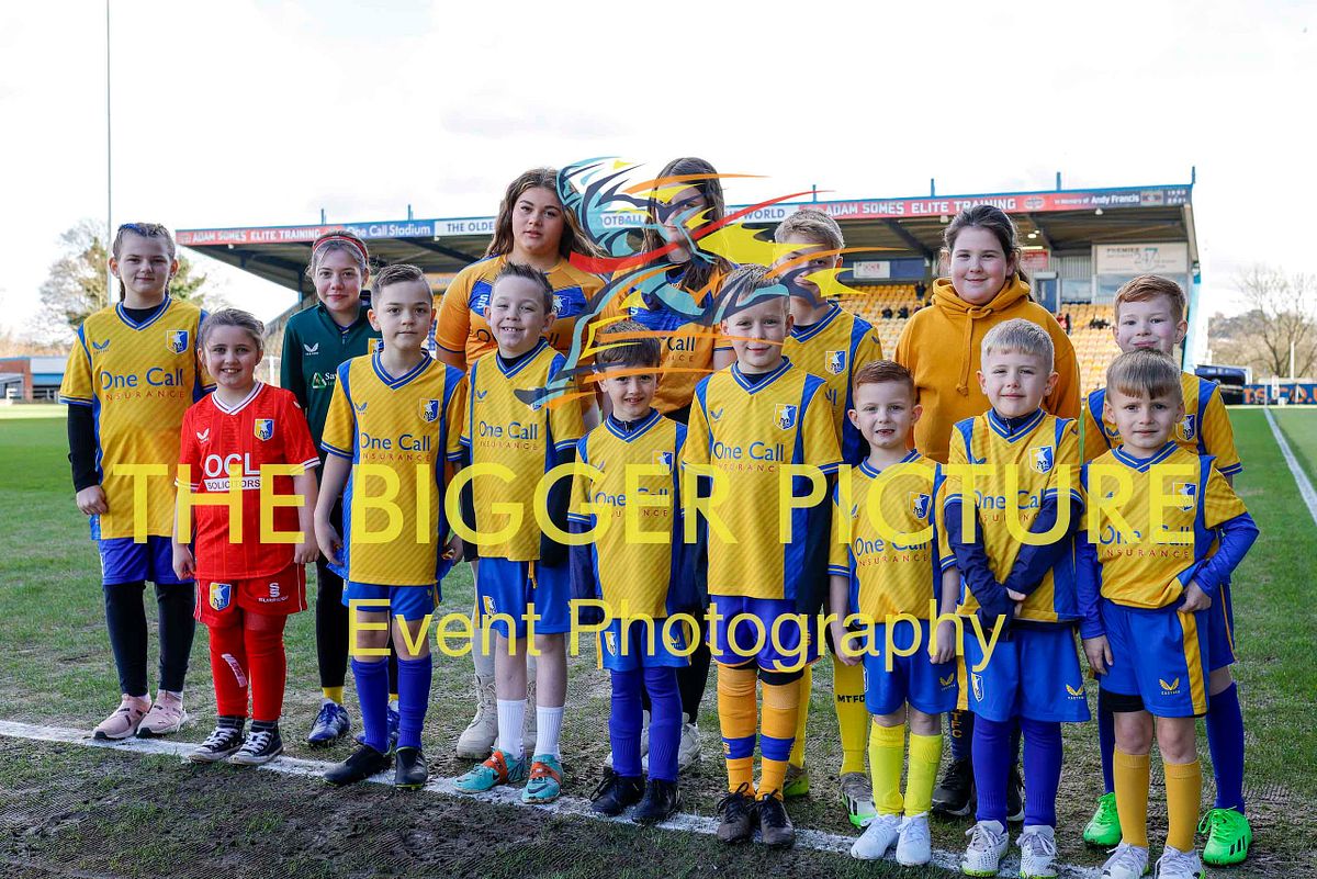 MTFC v Salford 24/02/2024 - MASCOTS