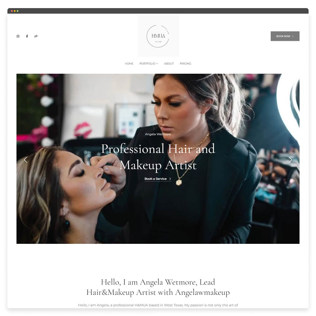 18 Best Makeup Artist Websites of 2024 | Stunning Portfolio Examples
