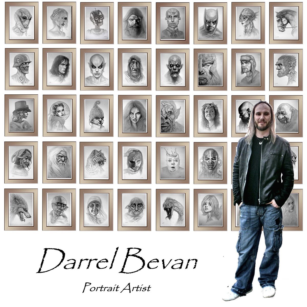 Darrel Bevan Portrait Artist