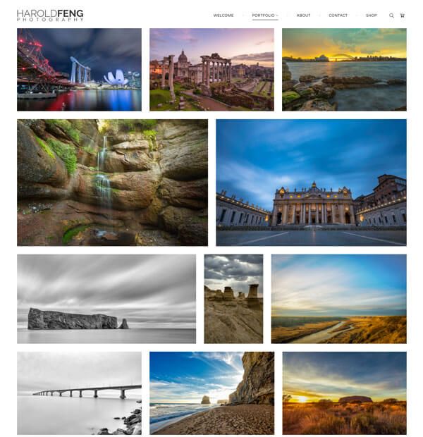 Best Photography Portfolio Website Examples - Pixpa