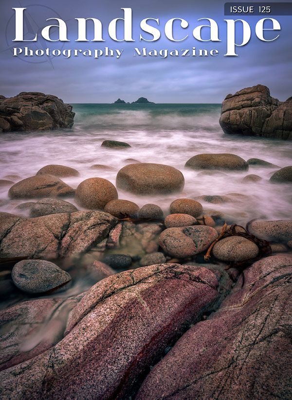 Front cover of Landscape Photography Magazine