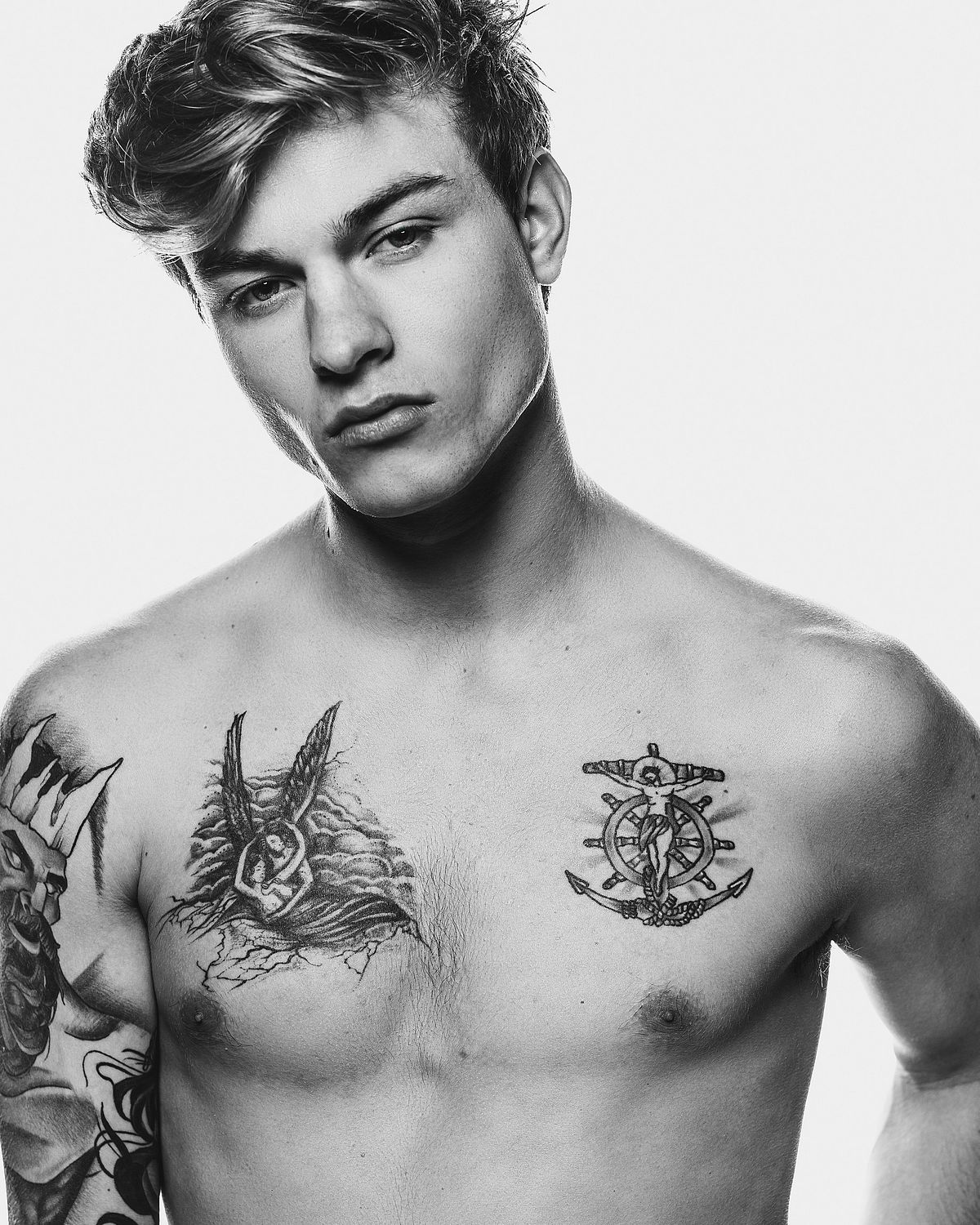 Anthony Romano | High Key Men's Portrait