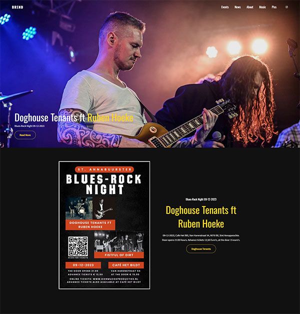 Best Music and Sound Portfolio Website Examples - Pixpa