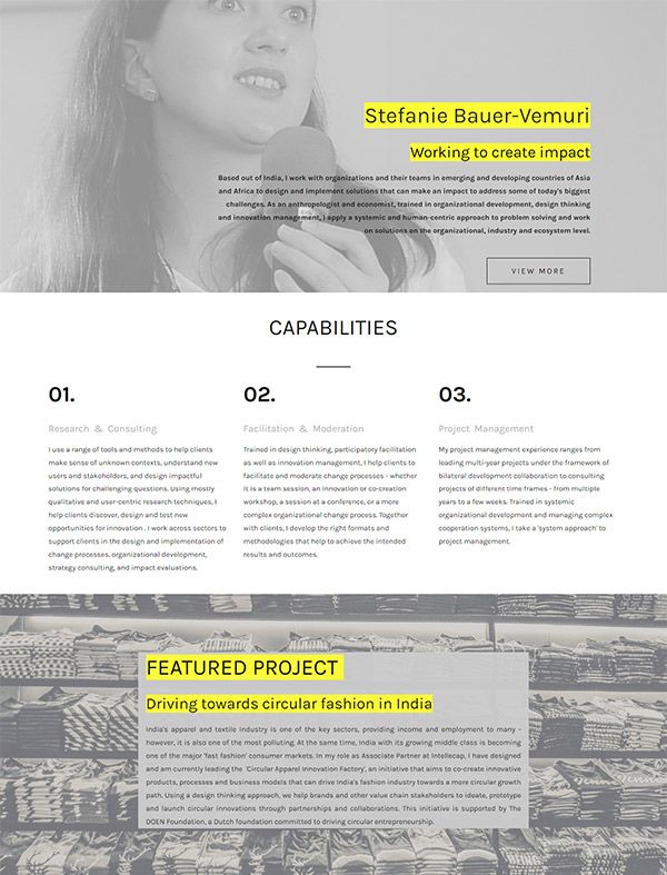Creative Portfolio Website Examples from Photographers, Artists ...