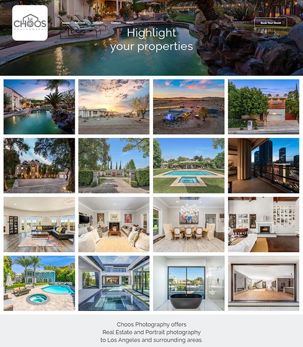 Best Real Estate Portfolio Website Examples - Pixpa
