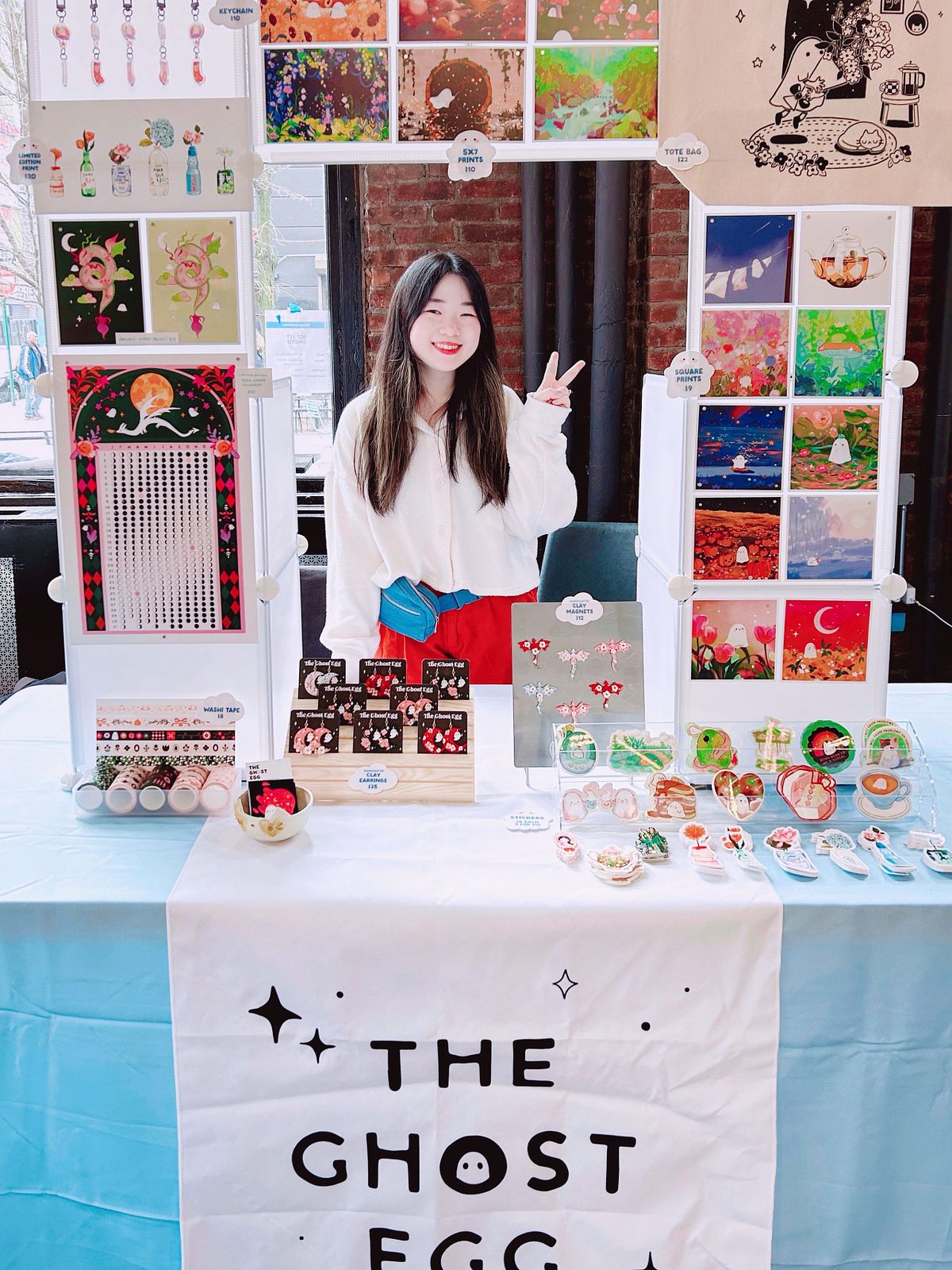 The Ghost Egg Artist Alley Portfolio