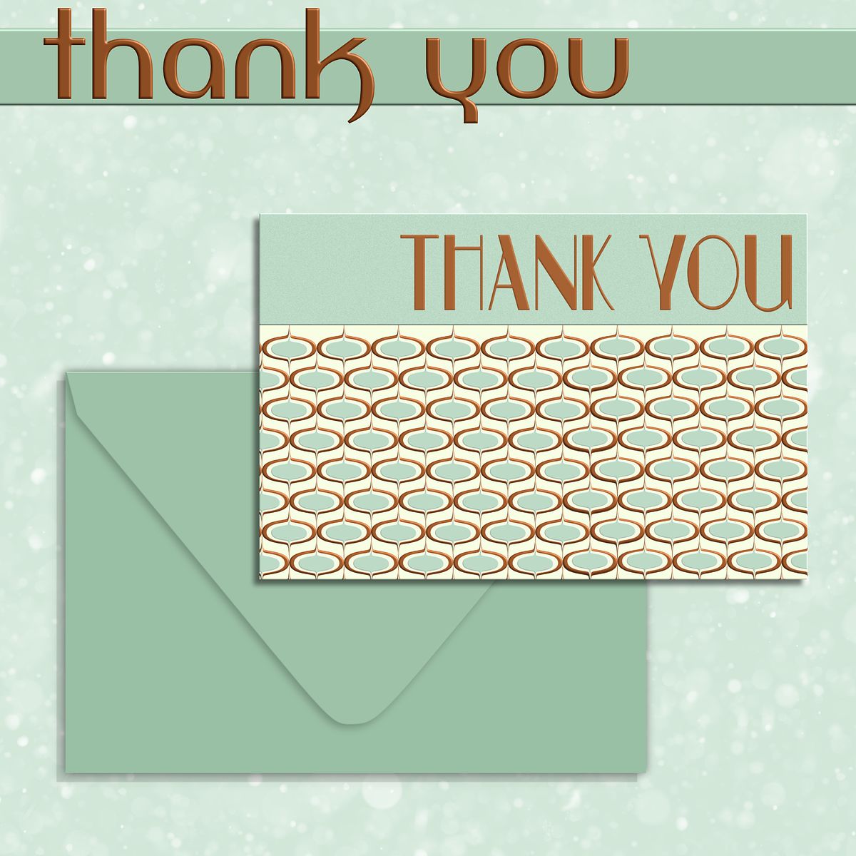 THANK YOU CARDS (Set of 10 with OPTIONAL Envelopes)