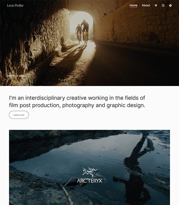 Best Photography Portfolio Website Examples - Pixpa