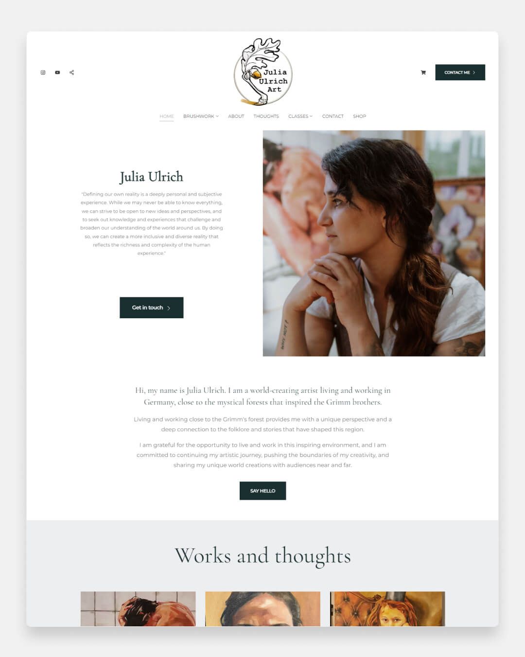 40+ Best Artist Portfolio Websites To Inspire You in 2024